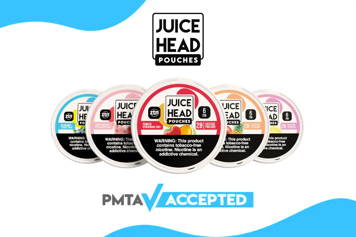 Juice Head Pouches PMTAs Accepted by the FDA Juice Head Pouches PMTAs Accepted by the FDA